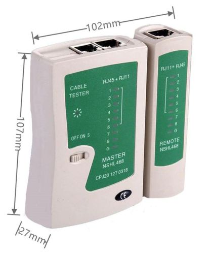 RJ45 and RJ11 network cable tester - HandyThings.ie